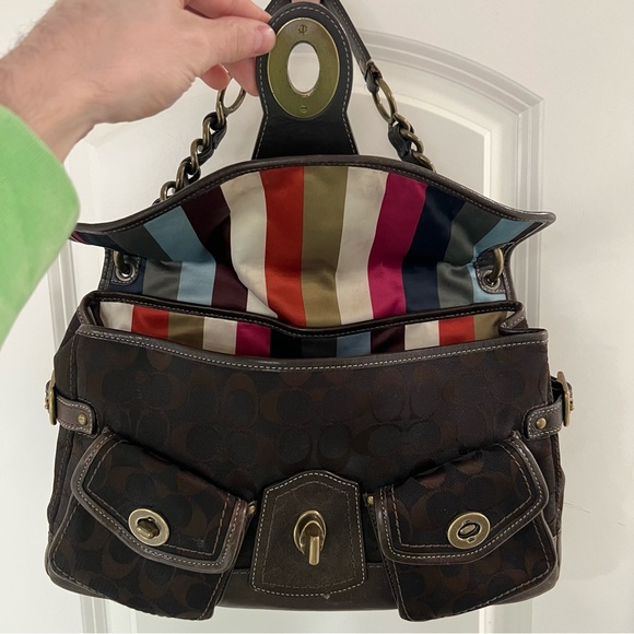 Coach | Bags | Vintage Coach 65th Anniversary Legacy Signature Series ...